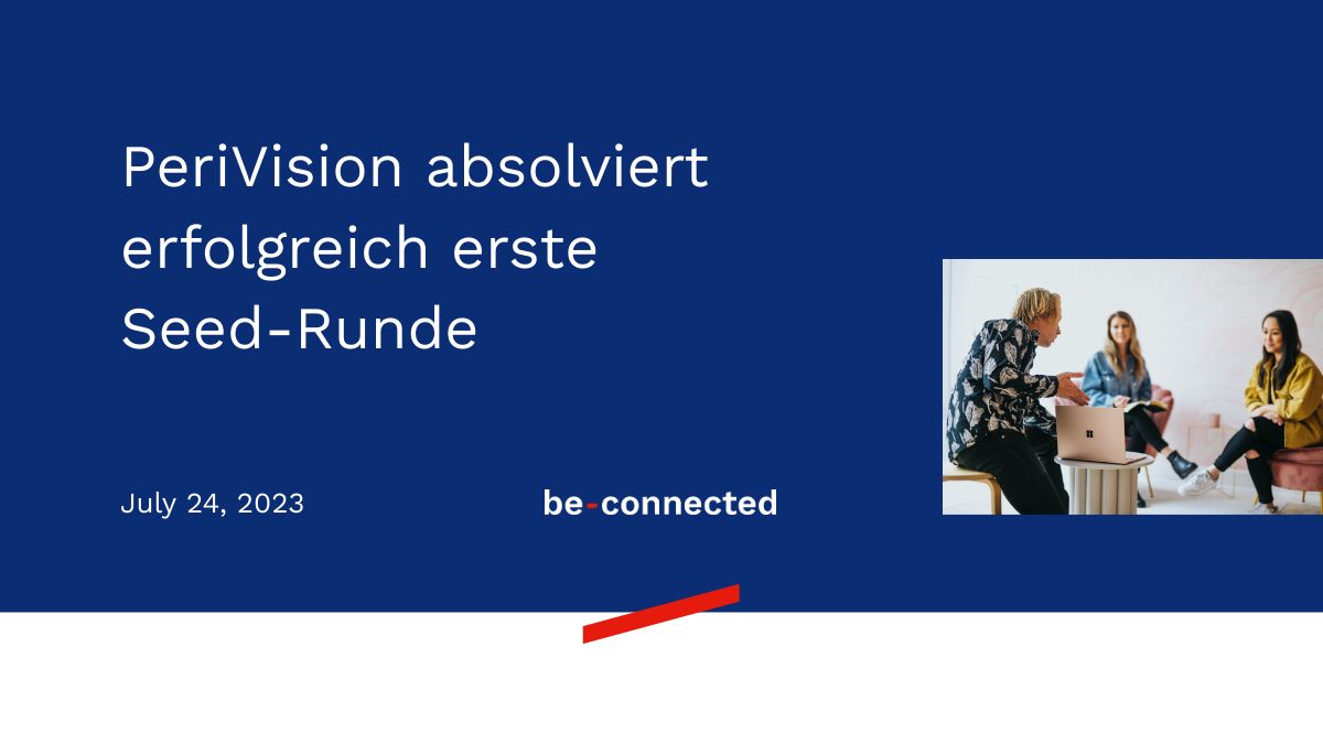 PeriVision absolviert erfolgreich erste Seed-Runde